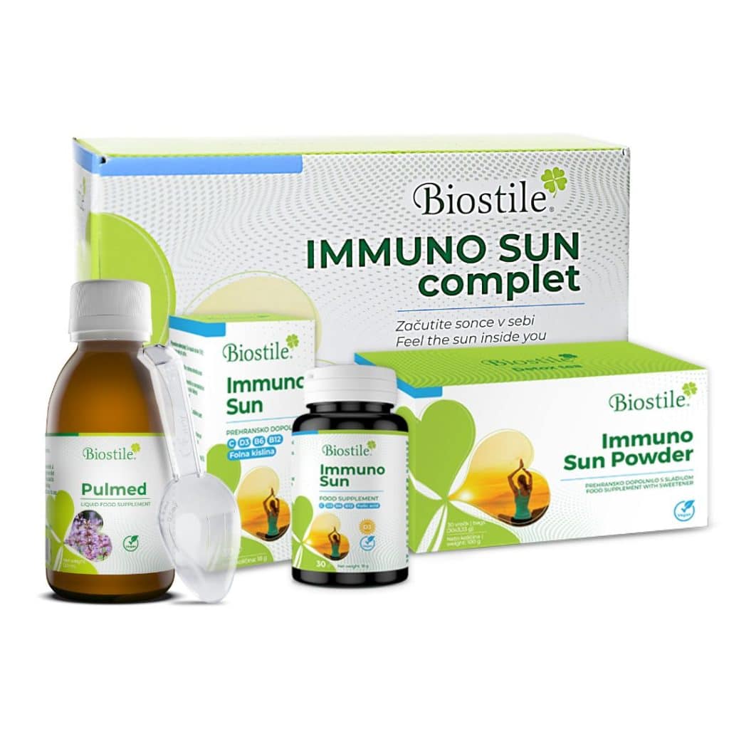 Immuno Sun Complet + Pulmed -20% - Biostile